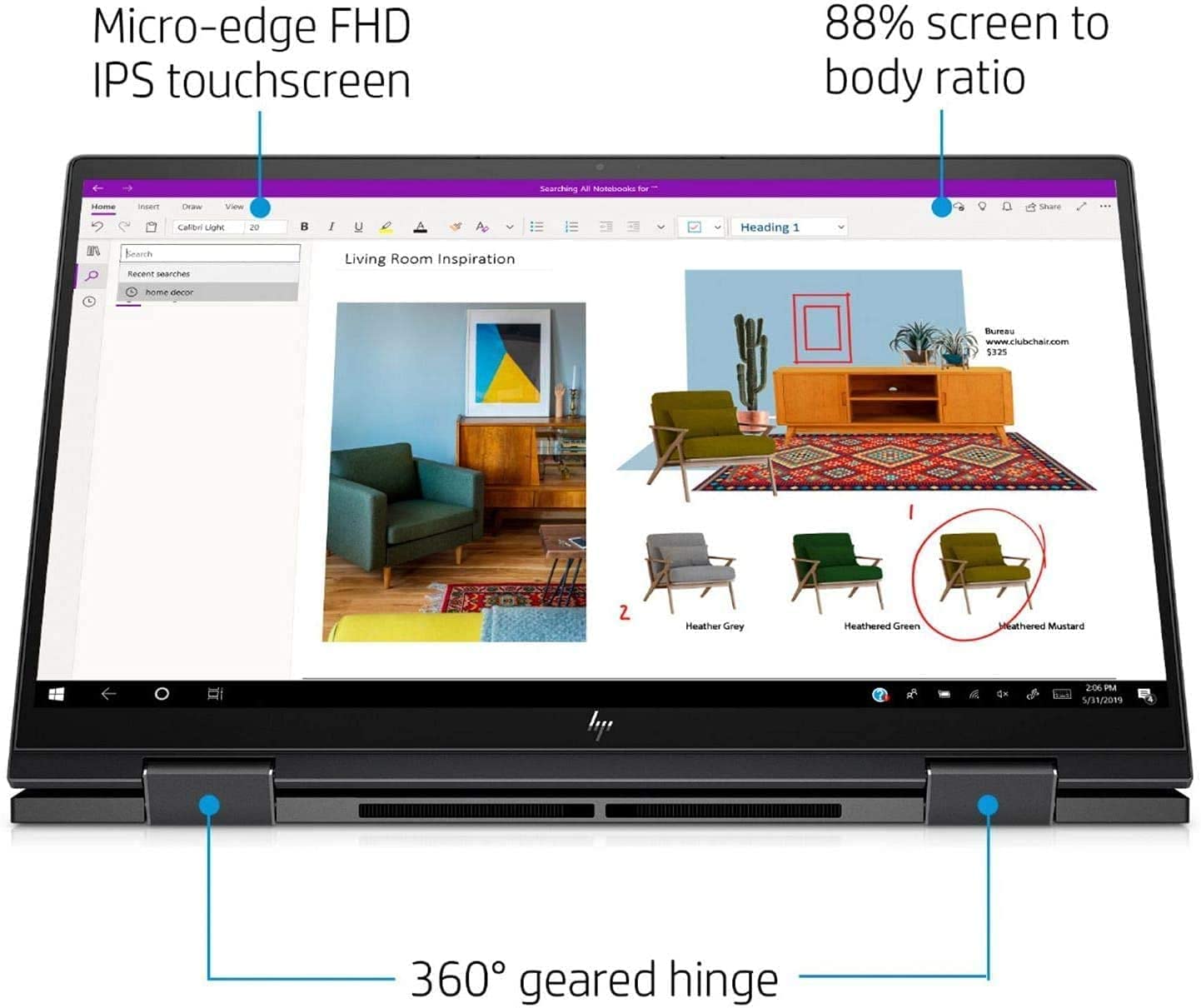 HP Envy x360 Touchscreen 2-in-1 Laptop, 15.6" FHD IPS Touchscreen, 8 Core AMD Ryzen 7 5700U 4.3 GHz, Wi-Fi 6, Backlit KB, USB-C, Fingerprint, 11.5 hr Battery Life, Win 10 (16GB RAM | 1TB PCIe SSD)