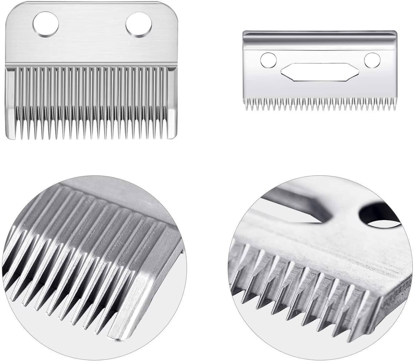 ROMONIX Adjustable Clippers Blades, 2 Hole Hair Trimmer Replacement Blade for Romonix RM-101