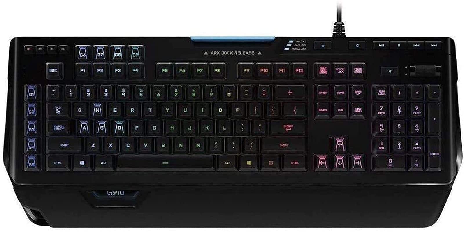 SPLD Gaming Keyboard and Mouse, Backlit USB Keyboard, Ergonomic Gaming English-Russian Keyboard