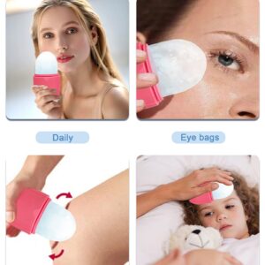 Ice Roller for Face and Eye,Facial Ice Roller Mold Beauty Tools,Deepen Contours Repairs Skin Facial Beauty Face Icing Tool Shrink Pore Facial Ice Sphere for Brighten Skin