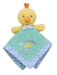 magic years plush snuggle buddy blanket and toy rattle (my first easter, chick)