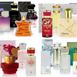 Ahmad Al Maghribi Perfume Samples for Women (Feminine Set) | Soft Arabian Perfume for Women; Muestras de Perfumes Arabes para Mujeres. Oud Arabic