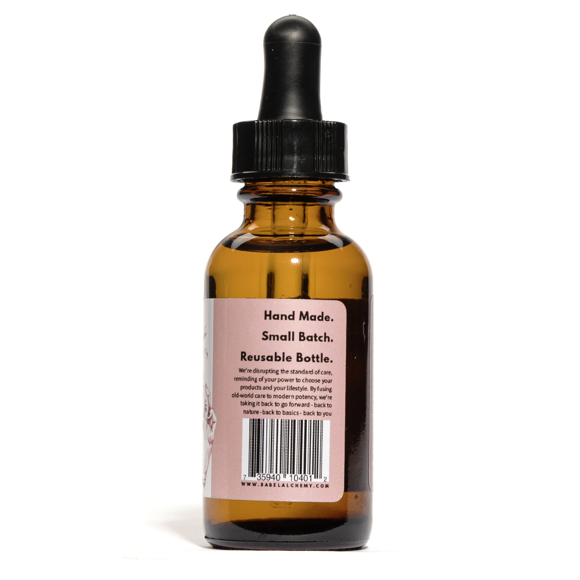 Babel Alchemy Beard Oil and Conditioner - All Natural Organic Grooming Oil for Conditioning, Softening, and Promoting Growth for Mens Beards and Mustaches (Cinnamon Bark)