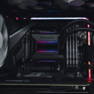 Phanteks (PH-GO280MPH_DBK01) Glacier One 280MPH D-RGB AIO Liquid CPU Cooler, Infinity Mirror Pump Cap Design, 2X Silent 140mm MP PWM Fans, 2X D-RGB Halos Fan Frames, Black