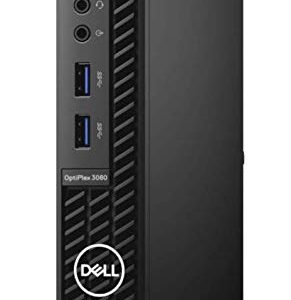 2021 Newest Dell OptiPlex 3080 Micro Form Factor Business Desktop, Intel Core i5-10500T, 32GB DDR4 RAM, 1TB SSD + 2TB HDD, WiFi, HDMI, Bluetooth, Windows 10 Pro (Renewed)