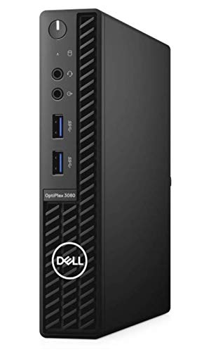 2021 Newest Dell OptiPlex 3080 Micro Form Factor Business Desktop, Intel Core i5-10500T, 32GB DDR4 RAM, 1TB SSD + 2TB HDD, WiFi, HDMI, Bluetooth, Windows 10 Pro (Renewed)