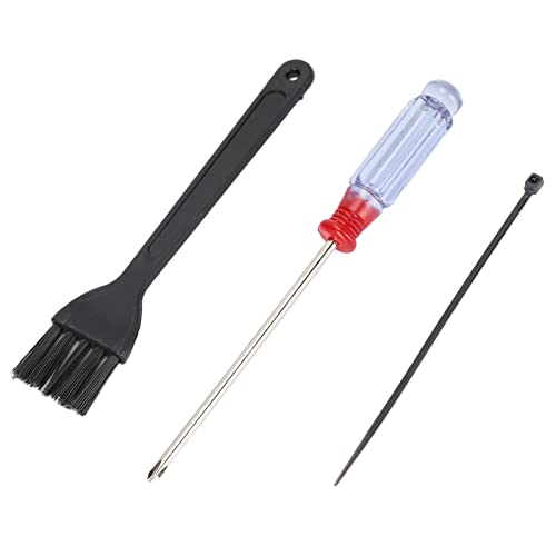 362Pcs Stainless Steel Computer Screw Cable Tie Maintenance Kit Screwdriver Washer Cleaning Brush