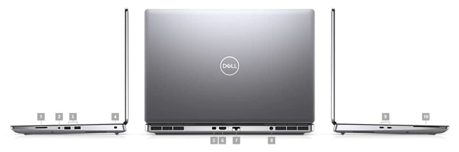 Dell Precision 7560 Workstation Laptop | 15.6" 1920x1080 FHD | Xeon W - 11955M - 1TB SSD Hard Drive - 64GB RAM - Nvidia RTX A4000 | 8 cores @ 5 GHz - 8GB GDDR6 Win 10 Pro Silver (Renewed)