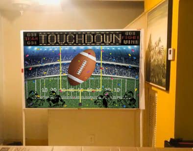 BINQOO 8x6ft Football Backdrop Photography Rugby Sports Party Background American Football Field Photo Booth Banner Boy Kids Party Decoration Supplies