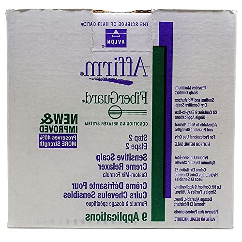 Lom-style Fiberguard Fiber Guard Sensitive Scalp Relaxer 9 Application Kit Model (6186-12030)