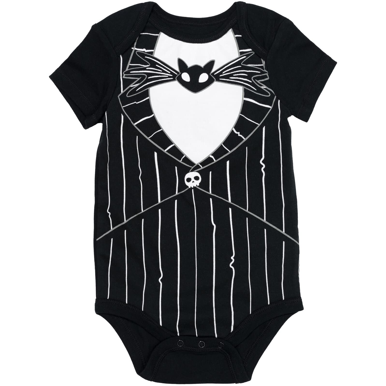 Disney Nightmare Before Christmas Jack Skellington Sally Newborn Baby Boys 5 Pack Bodysuits Multi 3-6 Months