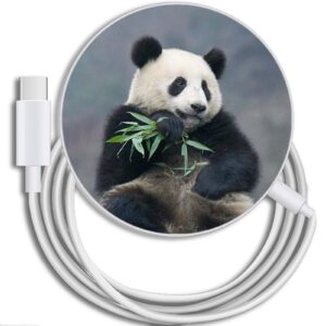 protection aluminium case compatible with magesafe charger owntech having animals in nature