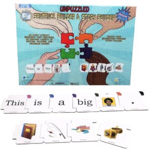 Thought-Spot Sentence Builder and Story Builder (2 Games in 1) & I Know What to Do Feeling/Moods Book & Poster; Different Moods/Emotions; Autism; ADHD