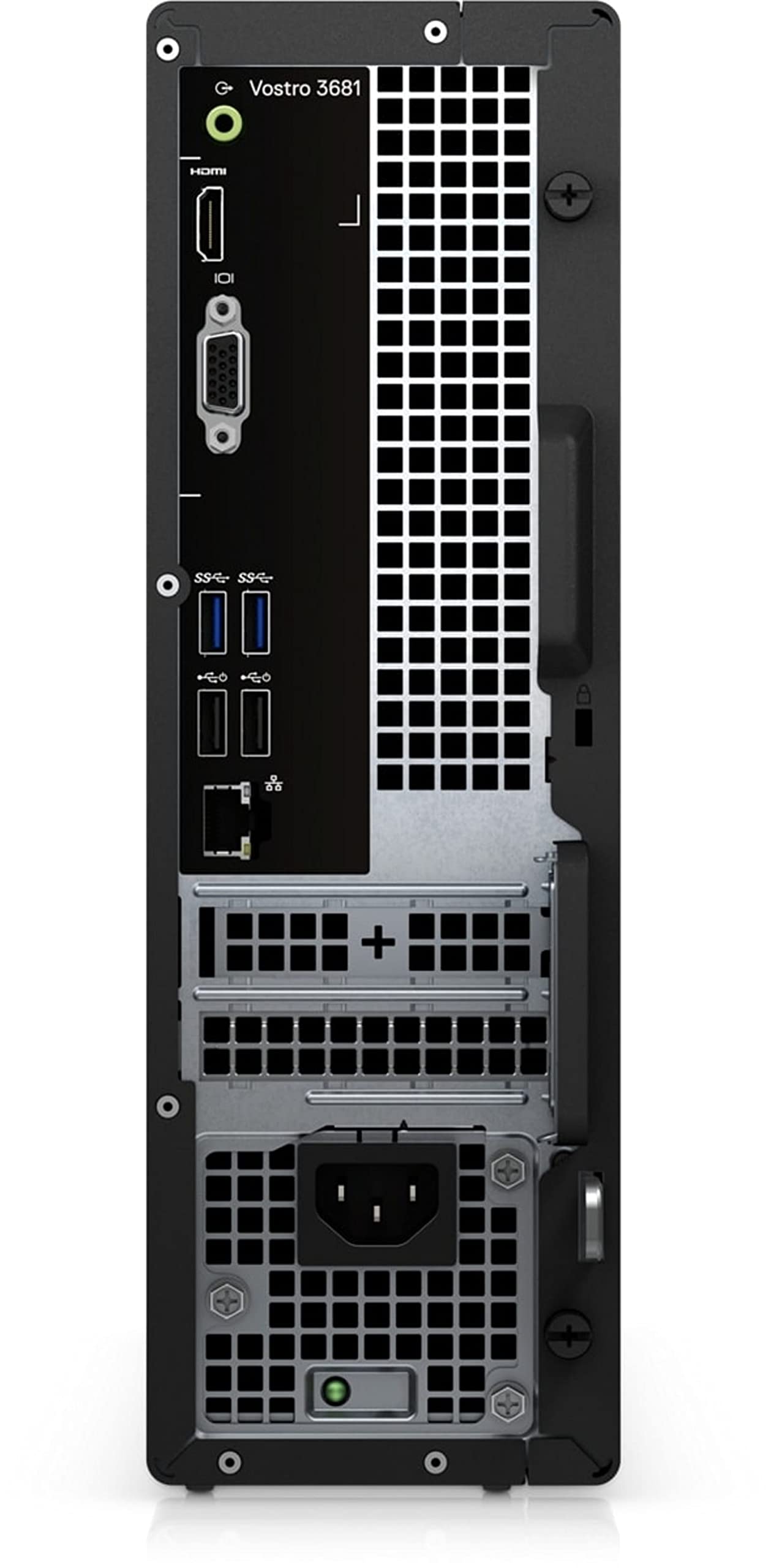 Dell Vostro 3681 Desktop | Core i5-10400 - 256GB SSD Hard Drive - 8GB RAM | 6 cores @ 4.3 GHz Win 11 Pro Black (Renewed)