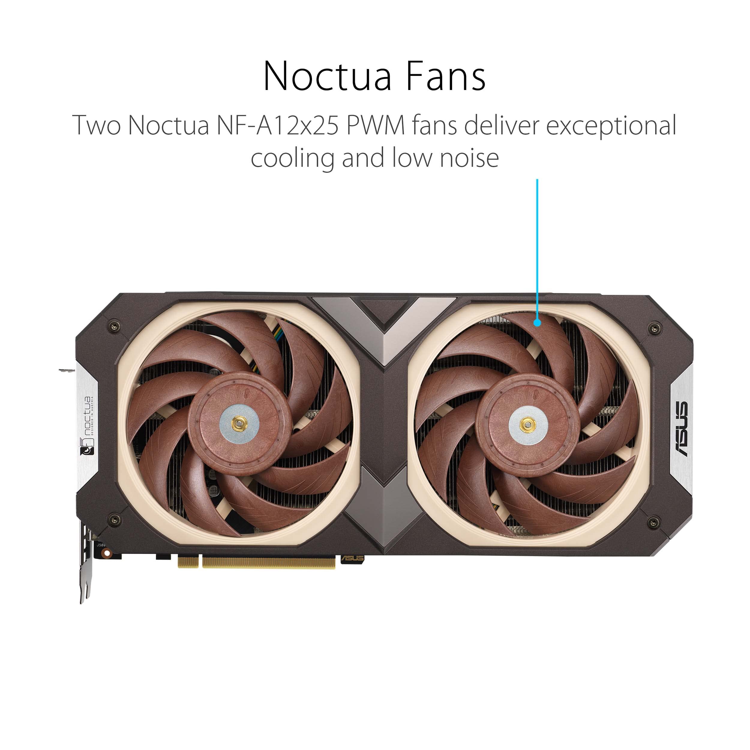 ASUS NVIDIA GeForce RTX 3070 Noctua OC Edition Graphics Card (PCIe 4.0, 8GB GDDR6, HDMI 2.1, DisplayPort 1.4a, Noctua NF-A12x25 PWM Fans, Tailor-Made heatsink, Auto-Extreme Technology, GPU Tweak II)