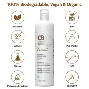 Organic Bubbles Coconut – Vegan and Made in Canada (Shampoo)