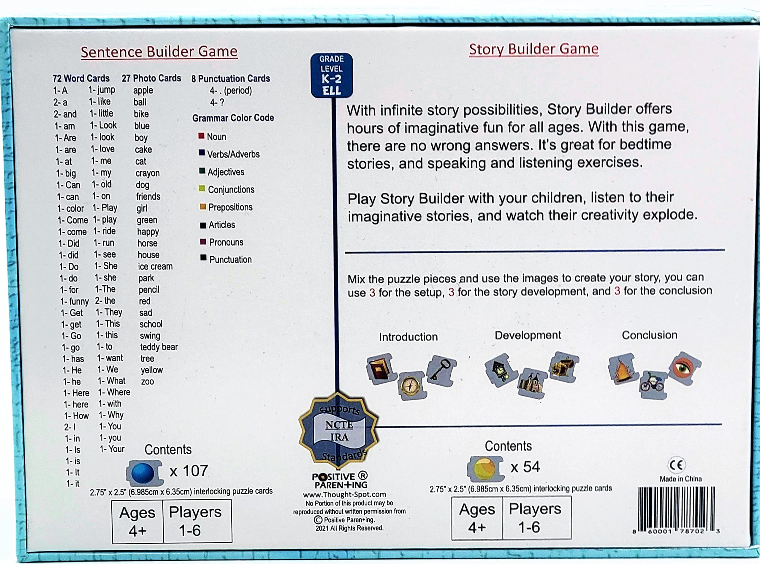 Thought-Spot Sentence Builder and Story Builder (2 Games in 1) & I Know What to Do Feeling/Moods Book & Poster; Different Moods/Emotions; Autism; ADHD