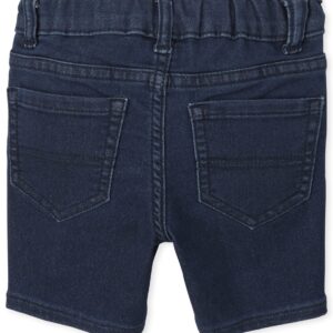 The Children's Place Baby Boys' and Toddler Denim 5-Pocket Shorts, Wexler Wash, 3T