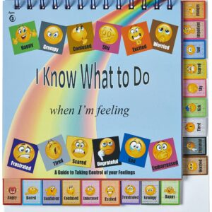 Thought-Spot Sentence Builder and Story Builder (2 Games in 1) & I Know What to Do Feeling/Moods Book & Poster; Different Moods/Emotions; Autism; ADHD