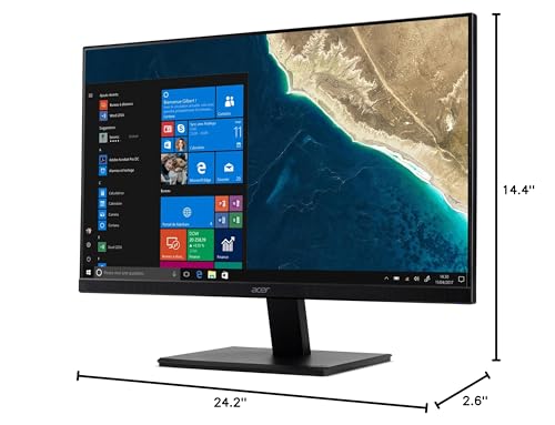 Acer V277 27" Full HD LED LCD Monitor - 16:9 - Black