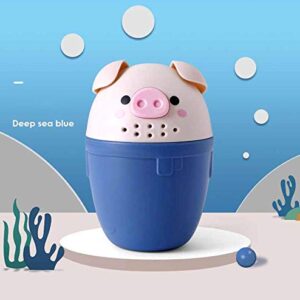 5-Star Compatible High Yield Inkjet Cartridge Replacement. Happy Pig Baby Bath Rinse Cup (Blue)