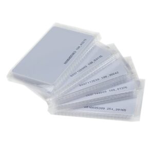 200pcs access control card proximity em4100 id smart keycard for door electric lock system