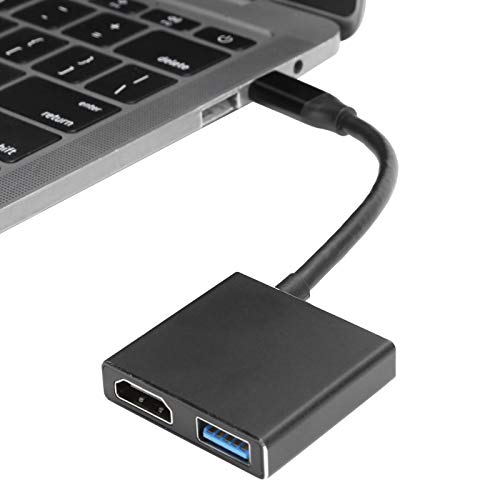 USB C Hub HDMI Adapter, 3 In 1 Type C Hub Docking Station Type?C to PD/HDMI/USB3.0 Adapter Plug and Play, for Data Transmission