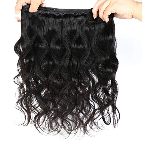 Hair Extensions, Wigs & Accessories Hair Malaysian Body Wave Hair 3 Pcs Human Hair Bundles Non Remy Hair Extention 8-28 inch Body Hair Wig for Women (Length : 26 28 28)