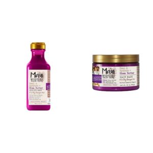 maui moisture heal & hydrate + shea butter hair mask & leave-in conditioner heal & hydrate + shea butter conditioner to repair & deeply moisturize tight curly hai