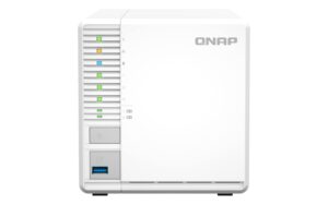 qnap ts-364-4g 3 bay intel celeron quad core 4gb nas