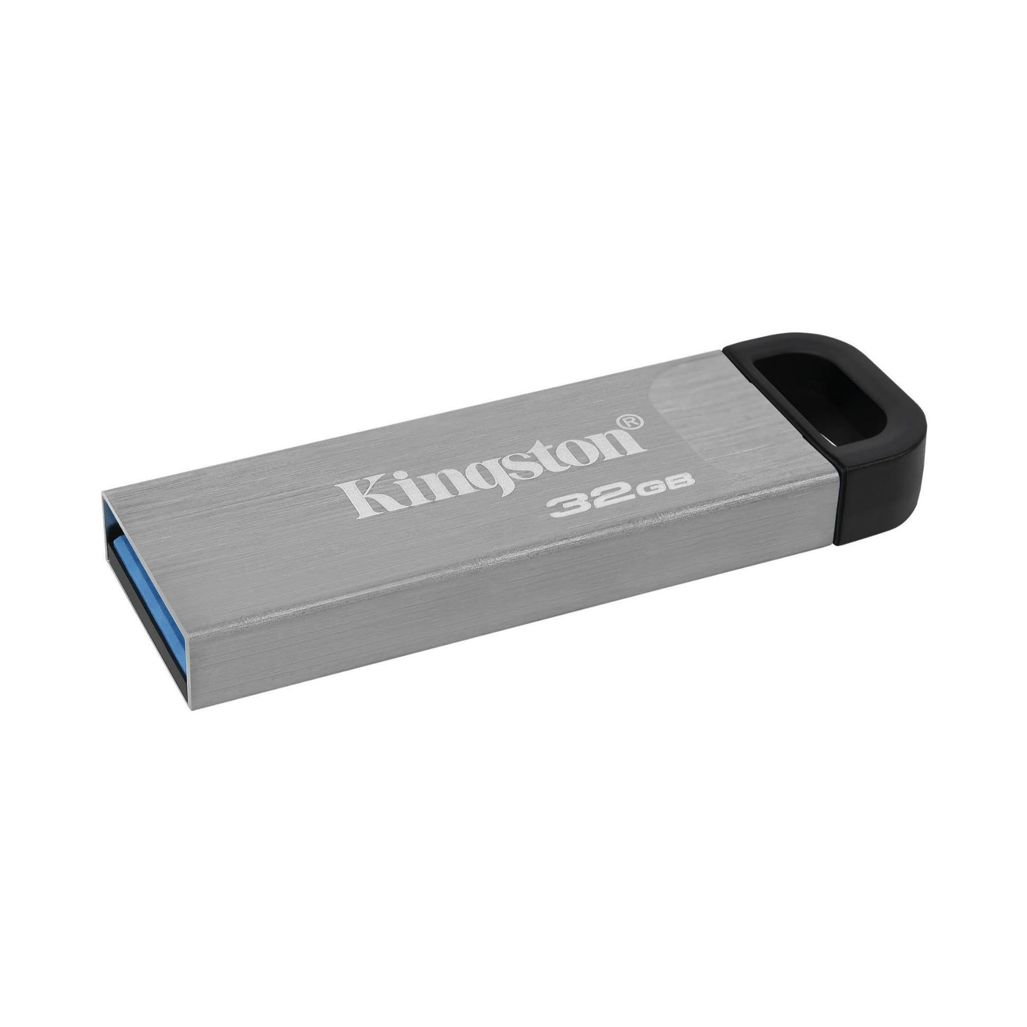 Kingston DataTraveler Kyson 32GB High Performance USB 3.2 Metal Flash Drive Durable and Lightweight (3-Pack)