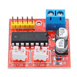 DollaTek 2.5A Dual Bridge Brushed dc Motor Driver Controller Board Module