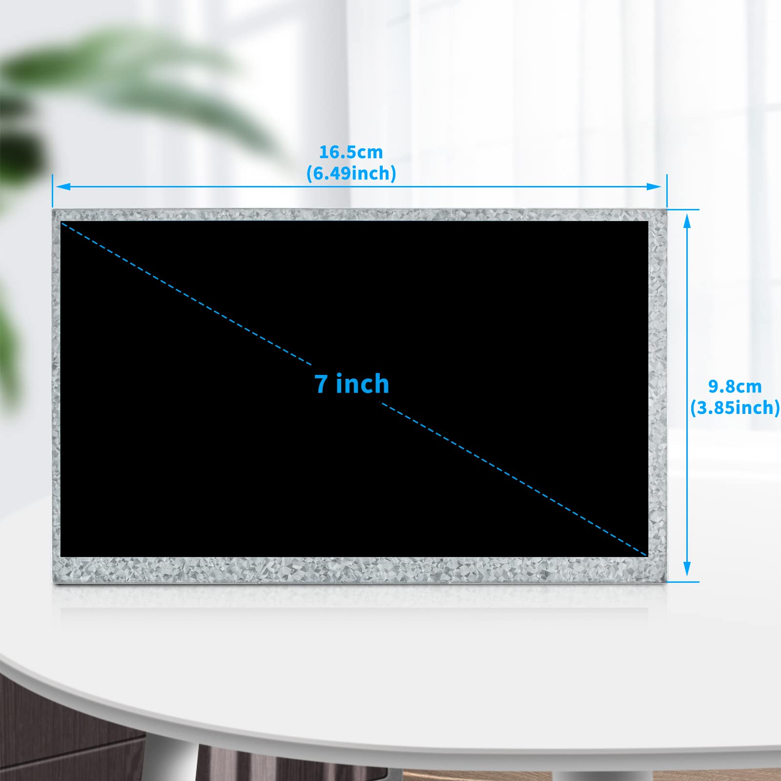 AURSINC 7 inch HDMI Screen LCD Display Monitor for Raspberry Pi 4 4B 3B+ 3B 3A+ 2B B+ Windows 7/8/10 | Capacitive Panel with DSI Cable | 800x480 Pixel | Plug&Play Driver Free (NOT Touchscreen)