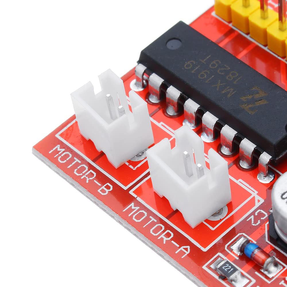 DollaTek 2.5A Dual Bridge Brushed dc Motor Driver Controller Board Module