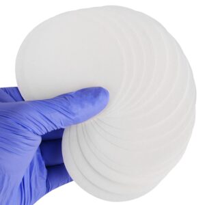 db11 FunChem Quantitative Filter Paper Circles, 56 mm Diameter Cellulose Lab Filter Paper, 20 Micron, Medium Filtration Speed, Pack of 100