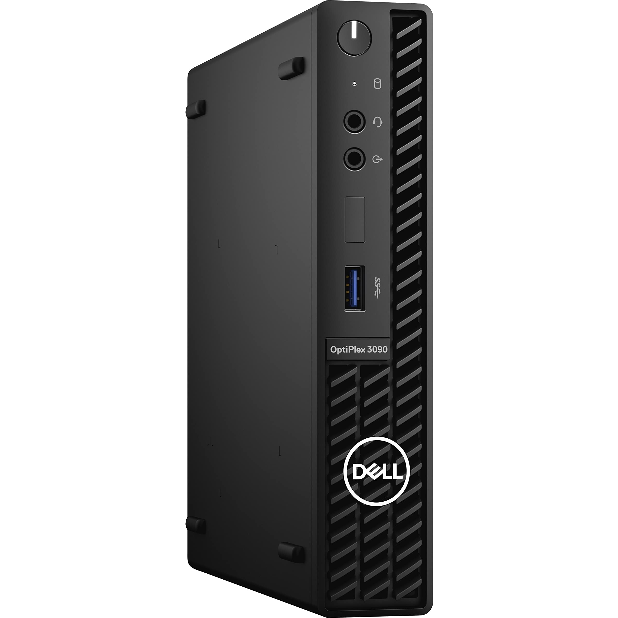 Dell OptiPlex 3000 3090 Desktop Computer - Intel Core i5 10th Gen i5-10500T Hexa-core (6 Core) 2.30 GHz - 16 GB RAM DDR4 SDRAM - 256 GB M.2 PCI Express NVMe SSD - Micro PC - Black