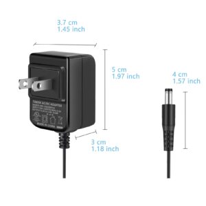 12V AC Adapter Power Supply Compatible with WD Western Digital My Book Essential External Hard Drive HDD Charger Cable Cord (2.5M / 8.2FT)