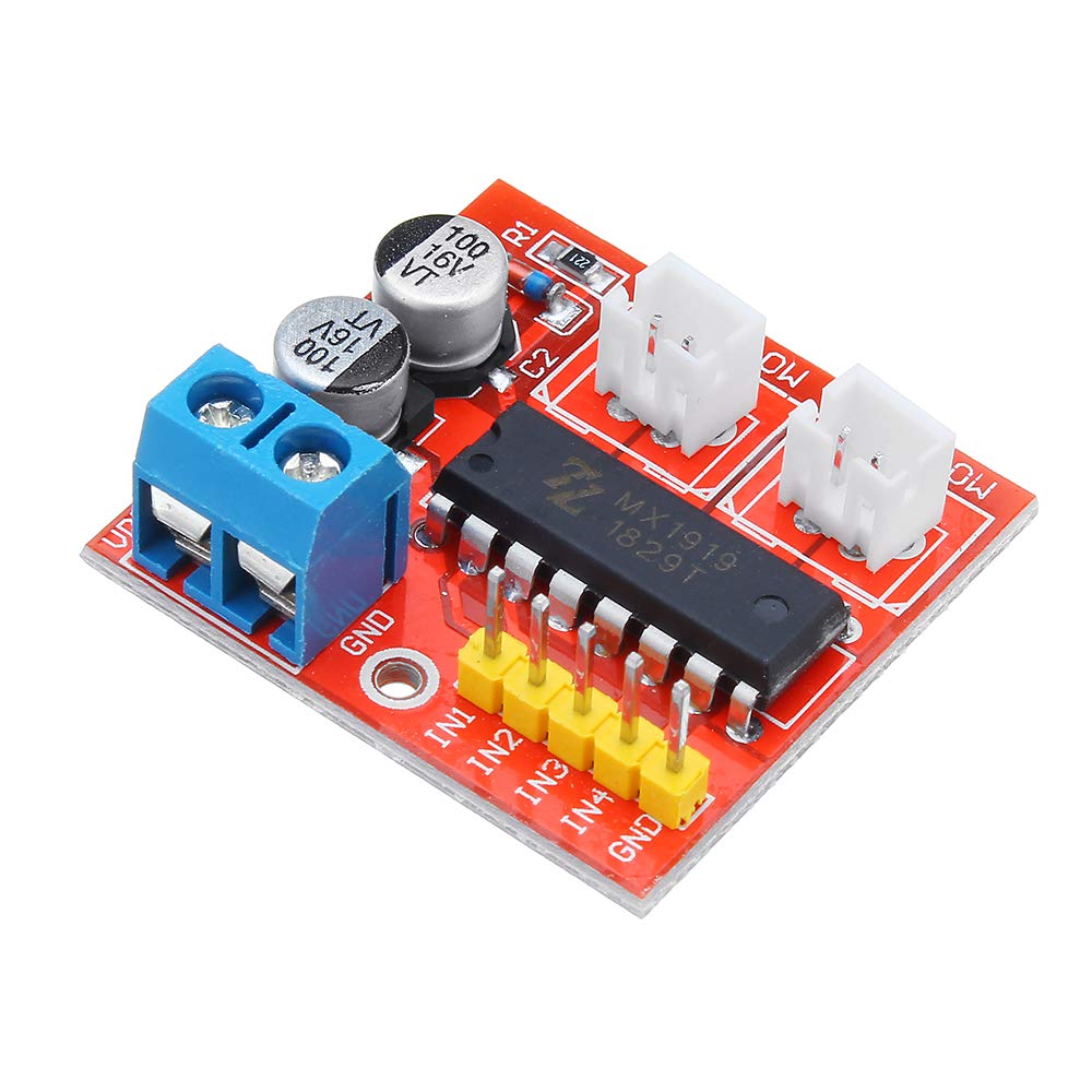 DollaTek 2.5A Dual Bridge Brushed dc Motor Driver Controller Board Module