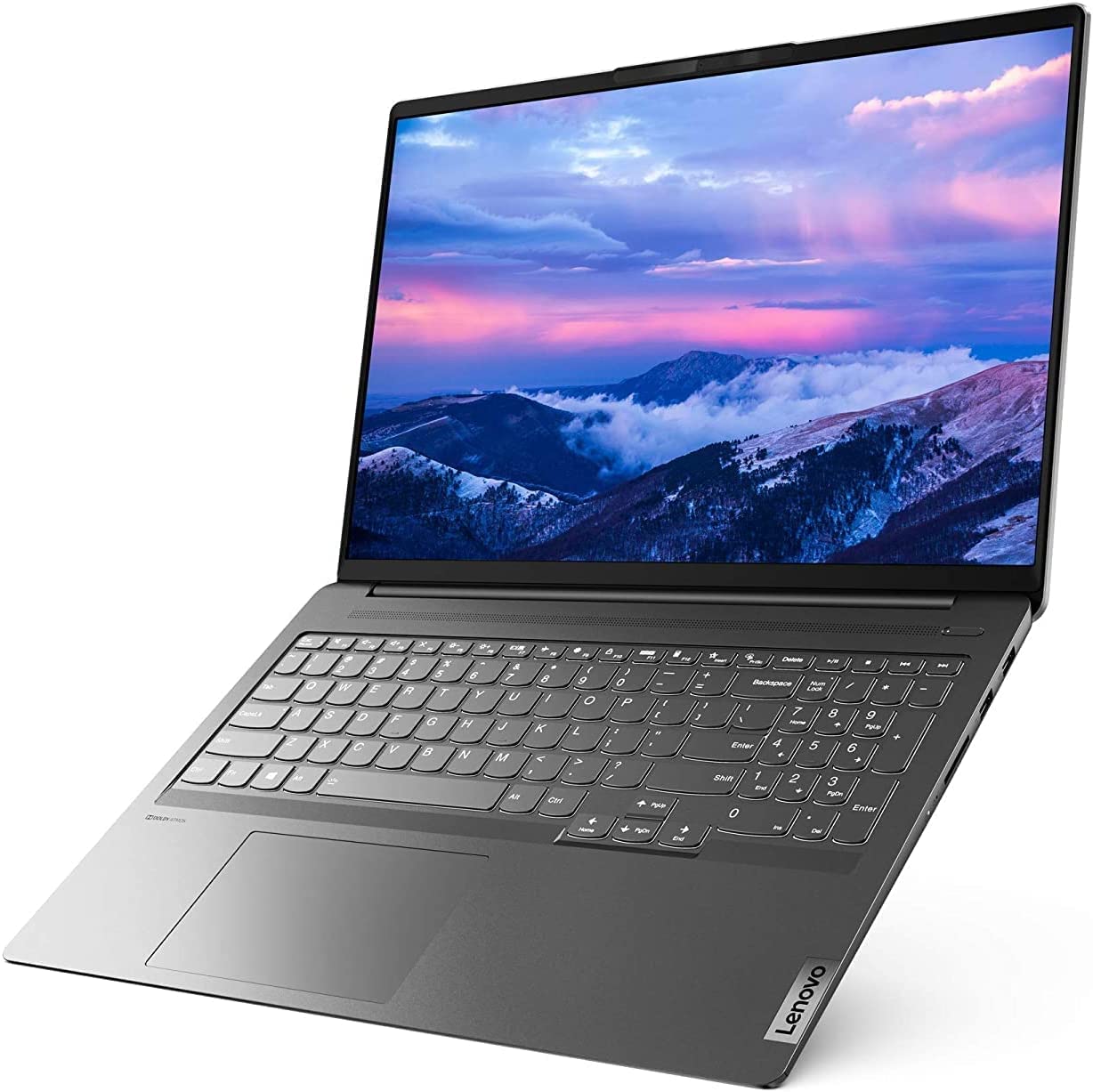 Lenovo Ideapad 5i Pro Business Laptop 16" WQXGA IPS 100% sRGB Display 11th Gen Intel Quad-Core i5-11300H (Beats i7-10710U) 8GB RAM 512GB SSD GeForce MX450 2GB Backlit Win 11 Grey + HDMI Cable