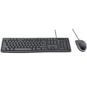 XYLXJ Gaming Keyboard and Mouse, Wired Gaming Keyboard and Mouse Combo RGB Backlit Gaming Keyboard With Multimedia Keys Wrist Rest and Red Backlit