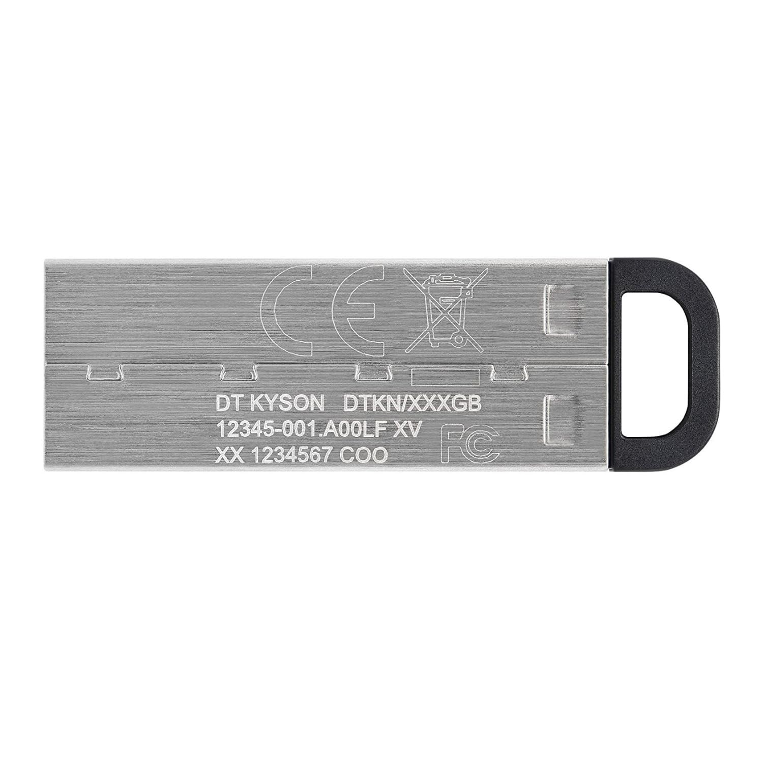 Kingston DataTraveler Kyson 32GB High Performance USB 3.2 Metal Flash Drive Durable and Lightweight (3-Pack)