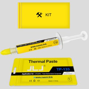 JLJ Thermal Paste 1.5g CPU Thermal Paste Silicon Grease Compound CPU Paste Heatsink Based High Performance Thermal Paste CPU Thermal Paste