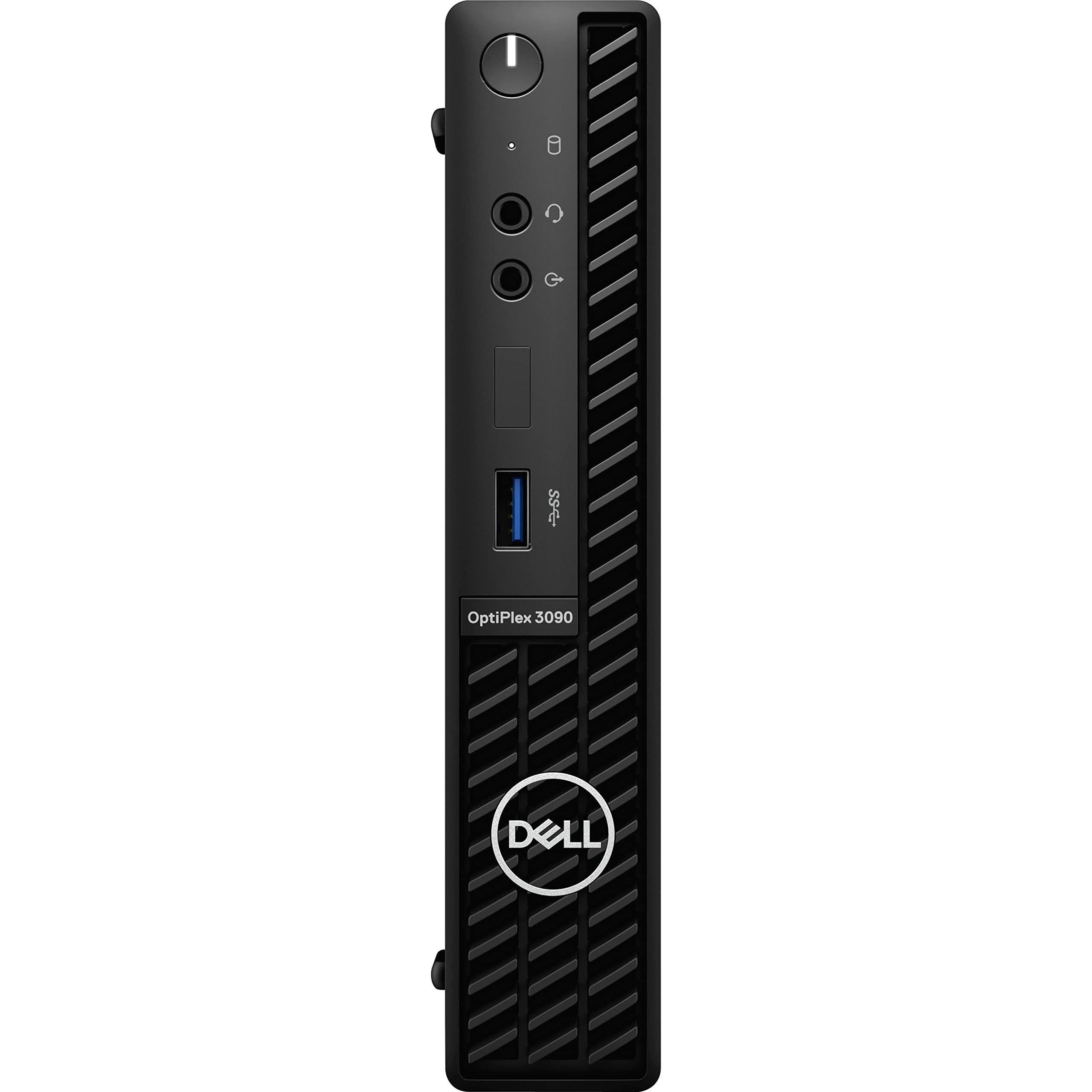 Dell OptiPlex 3000 3090 Desktop Computer - Intel Core i5 10th Gen i5-10500T Hexa-core (6 Core) 2.30 GHz - 16 GB RAM DDR4 SDRAM - 256 GB M.2 PCI Express NVMe SSD - Micro PC - Black