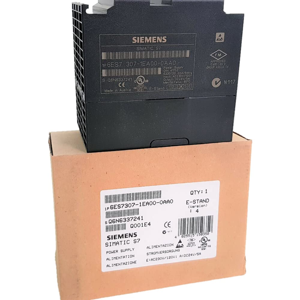 6ES7 307-1EA00-0AA0 Simatic Power Supply S7 24VDC / 5A PS307 - Original