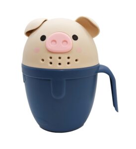 5-star compatible high yield inkjet cartridge replacement. happy pig baby bath rinse cup (blue)