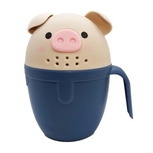 5-Star Compatible High Yield Inkjet Cartridge Replacement. Happy Pig Baby Bath Rinse Cup (Blue)