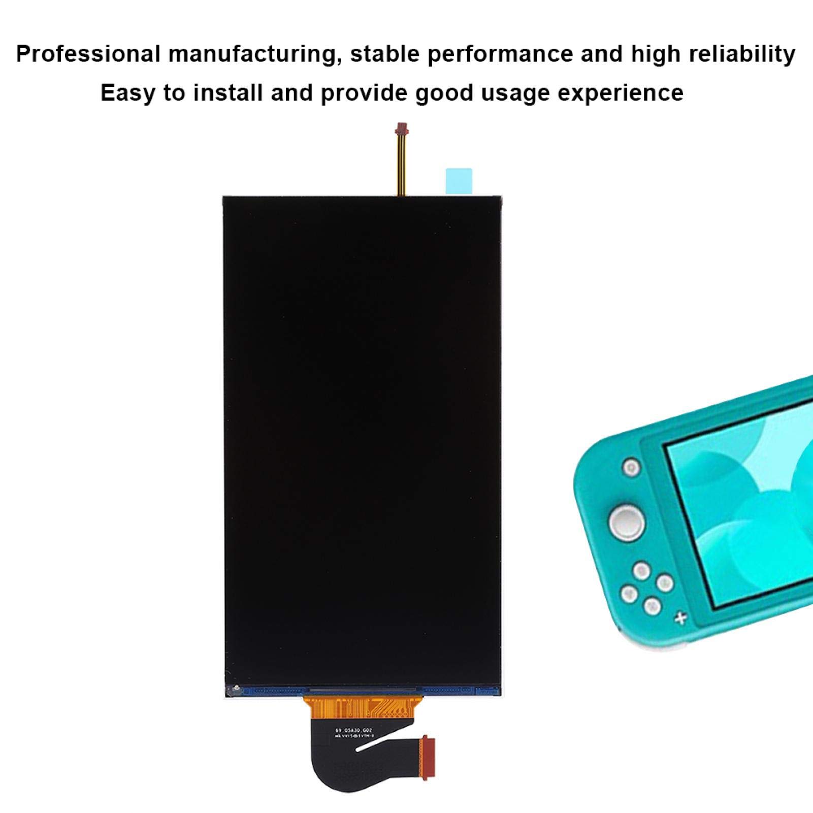 Heayzoki Switch Lite Screen, LCD Screen Game Machine Equipment Accessories Switch Screen Protector for Switch Liti for Picture Quality, Switch Lite Screen Replacement