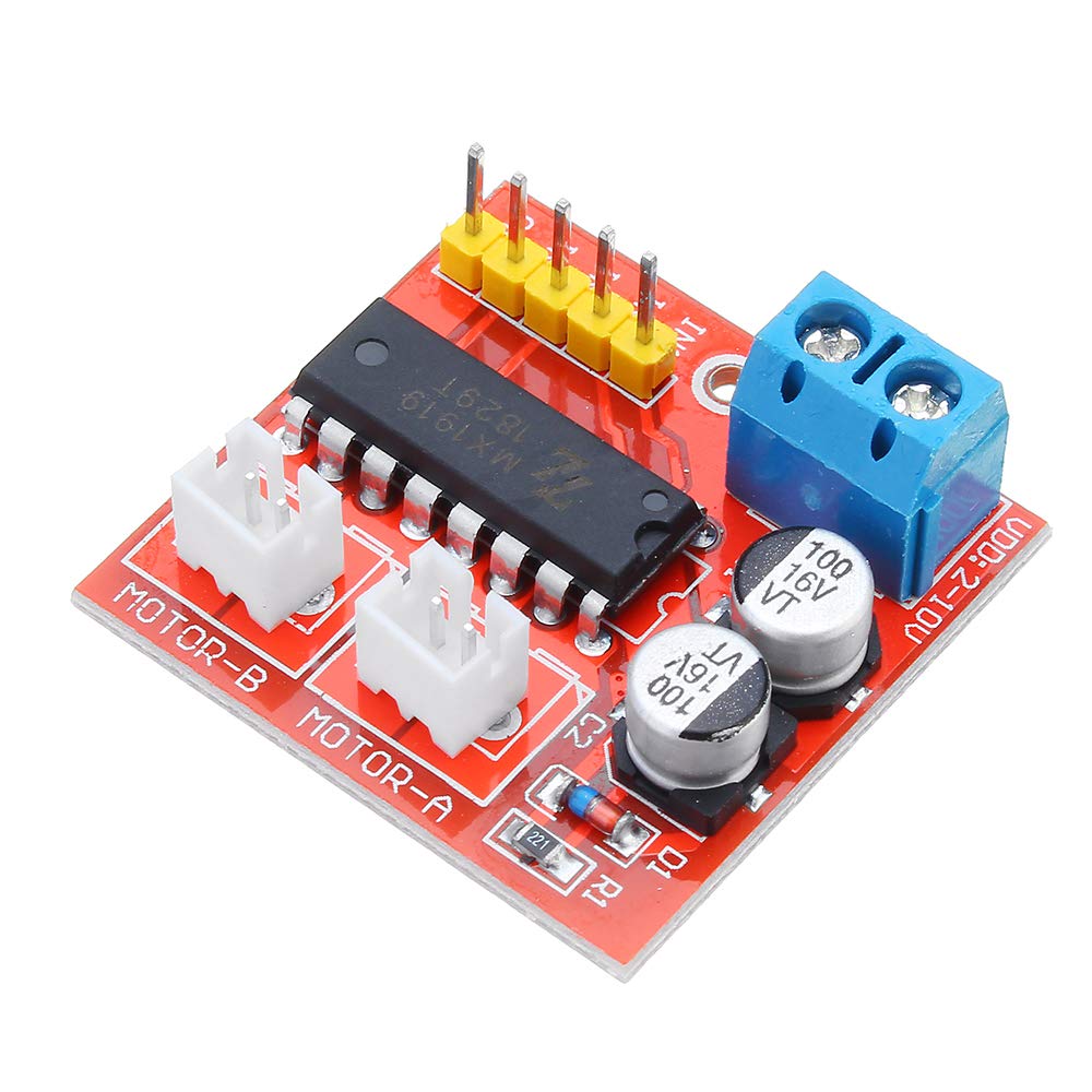 DollaTek 2.5A Dual Bridge Brushed dc Motor Driver Controller Board Module