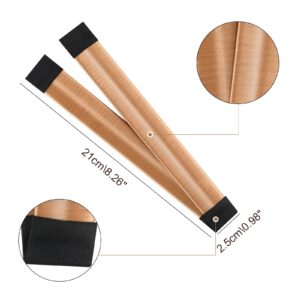 Boobeen 4 Piece Hair Bun Maker for Women DIY Girls - French Twist Snap Roll Tool for Long Hairstyles