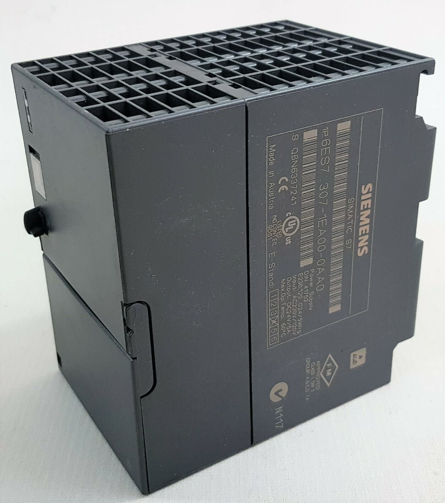 6ES7 307-1EA00-0AA0 Simatic Power Supply S7 24VDC / 5A PS307 - Original